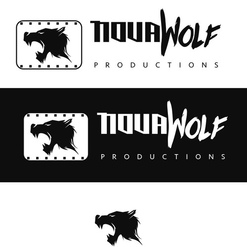Create Military Cyberpunk Wolf for Nova Wolf Productions | Logo design ...