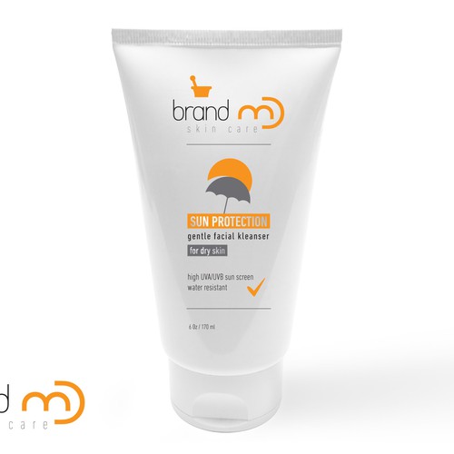 Name Brand Skin Care Company Label Design | Stationery contest