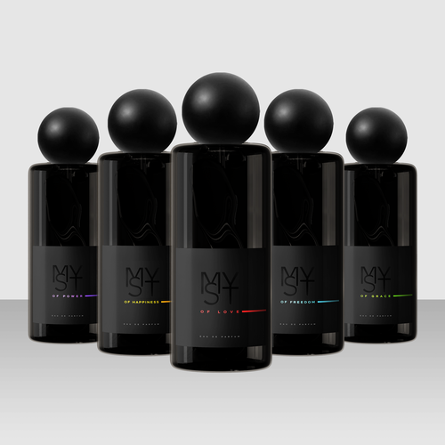 Designs | MYST (new luxury perfume brand). Follow up assignments likely ...
