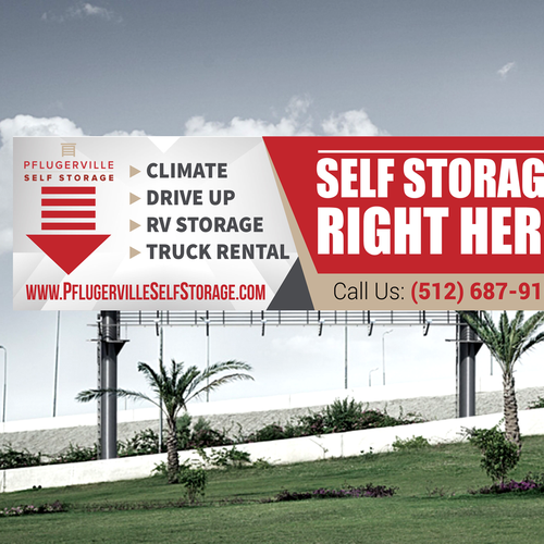 Self Storage Billboard - Central Texas | Signage contest