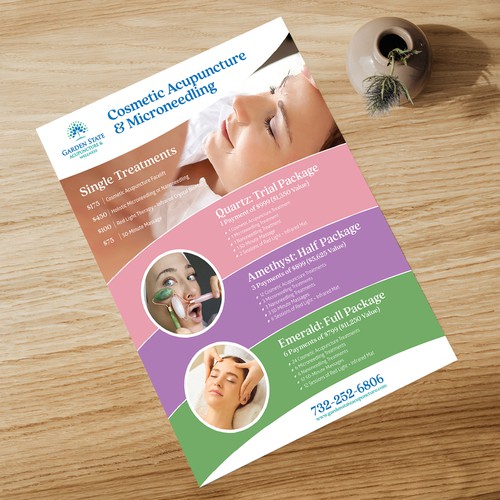 Designs | Design a Pricing Flyer for my Acupuncture Practice | Postcard ...