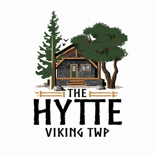 Designs | Cabin air bnb design simple | Logo design contest