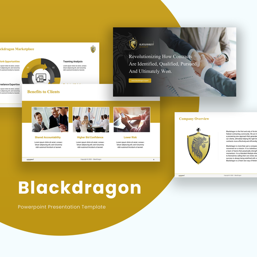 Designs | Design Elegant PowerPoint Template for Radical Platform ...