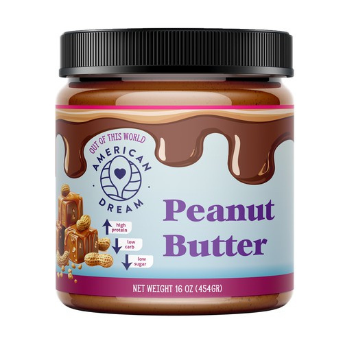 Designs | Nut Butter Company Label Rebrand-Make our label look as fun ...