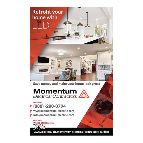Best Bay Area Electrical Firm needs an effective Direct Mail Flyer ...