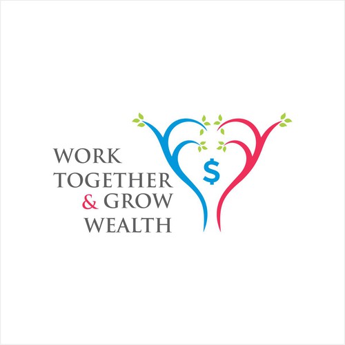 Work Together & Grow Wealth | Logo design contest