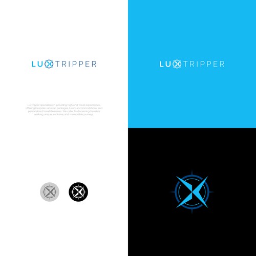 Designs | Luxury logo required for new travel brand Luxtripper | Logo ...