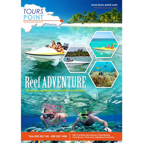 create the poster for a new boat and snorkel excursion | Poster contest