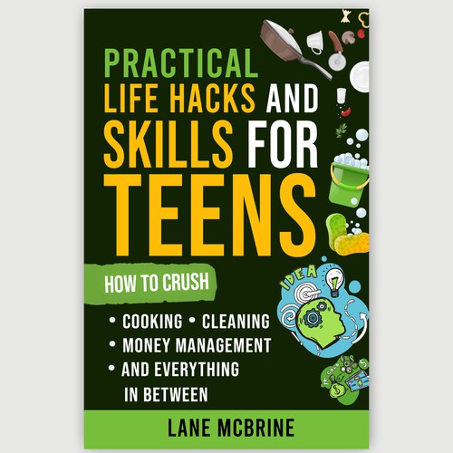 Designs | Design the ultimate cover for "Practical Life Hacks & Skills ...