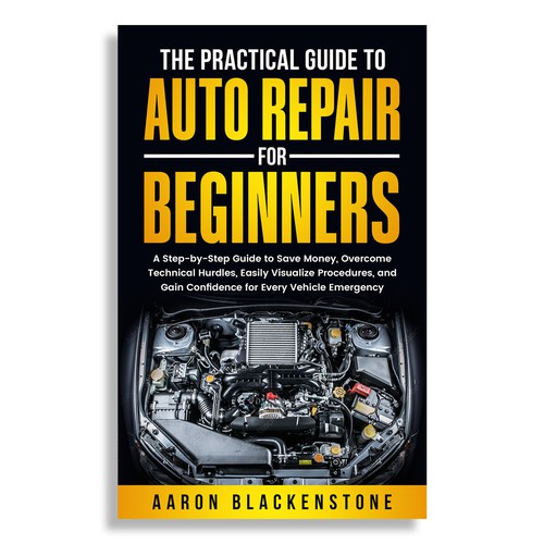 Designs | Auto Repair 1 | Book cover contest
