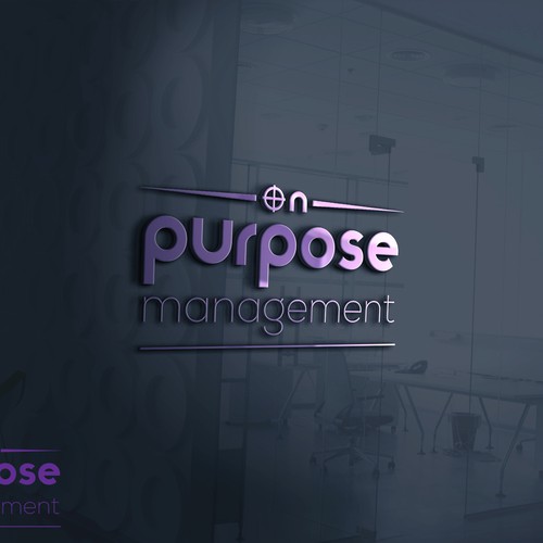 on purpose management | Logo design contest