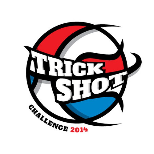 Trick Shot Challenge Basketball | Logo design contest