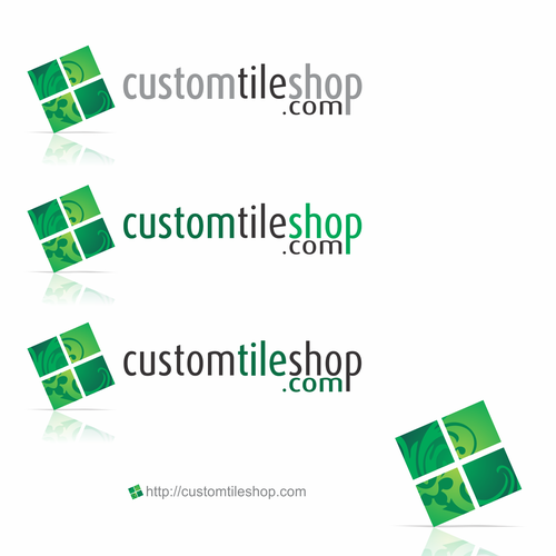 Artistic Logo for Custom Tile Site | Logo design contest