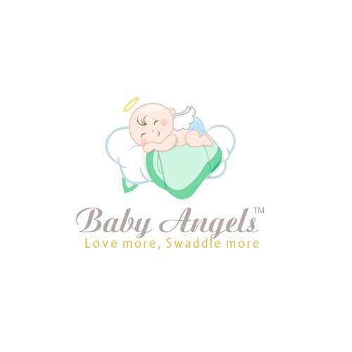 Design a luxurious logo for a baby swaddle blanket | Logo design contest