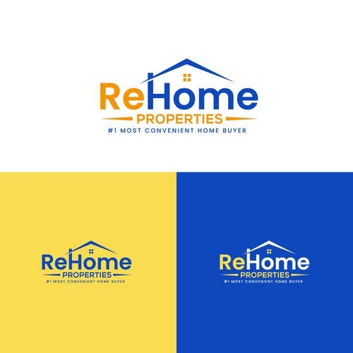 Designs | ReHome Properties | Logo design contest