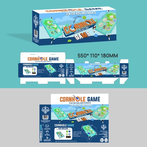 Designs | Cornhole Game Packaging Design Contest | Product packaging ...