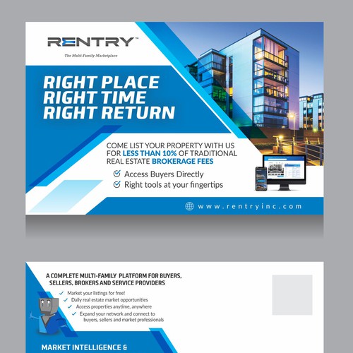 Designs | RENTRY Sellers Postcard | Postcard, flyer or print contest