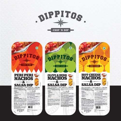 Logo for a DIPPITOS - Snack Brand - chip 'n dip product range | Logo ...