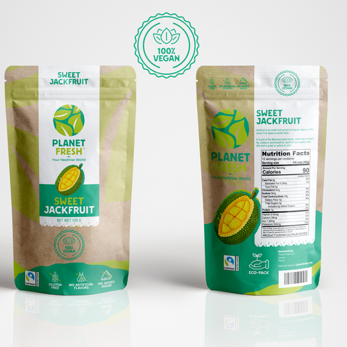 Designs | Create Natural, Healthy, Organic New Pack Design for Planet ...