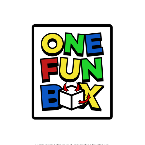 Designs | Create the Iconic Logo for One Fun Box - The Ultimate Party ...