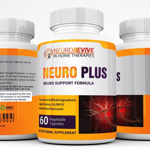 Design nutrition supplement label for new product | Product label contest