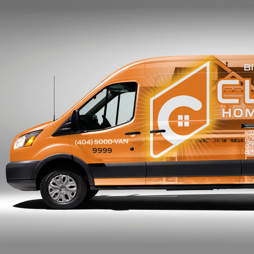 Design an ICONIC Van Wrap for Home Services Start-up | Car, truck or ...