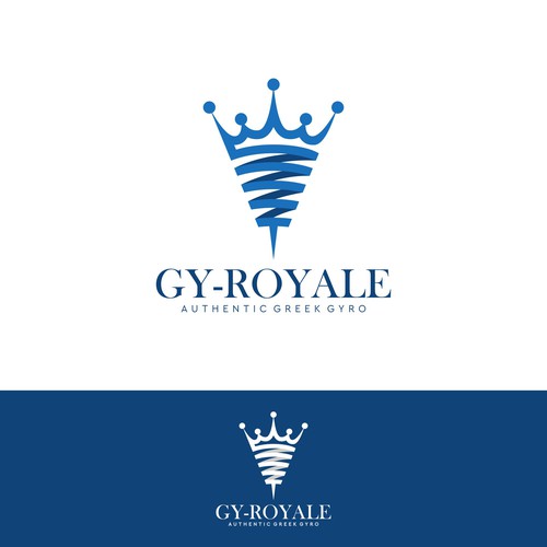 Design a GyRoyale logo for the king of Authentic Greek Gyro | Logo ...