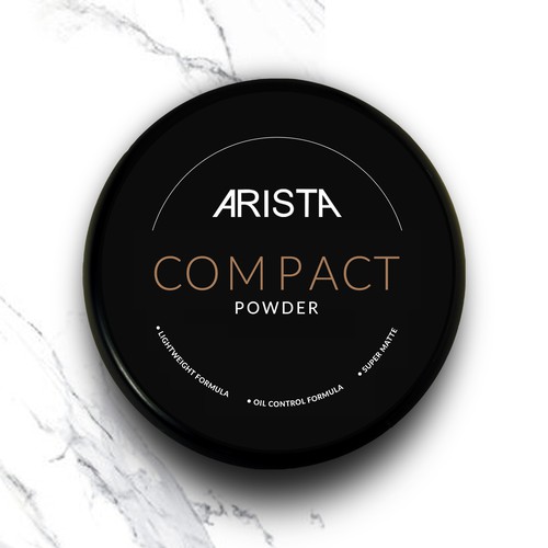 Designs | Arista Compact Powder | Product packaging contest