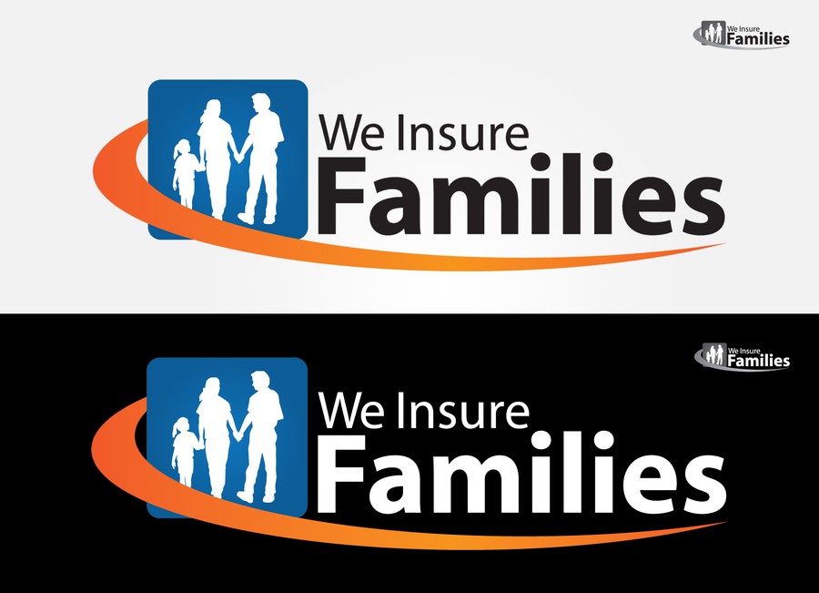 We Insure Families: Creative Branding for Insurance Agency | Logo ...