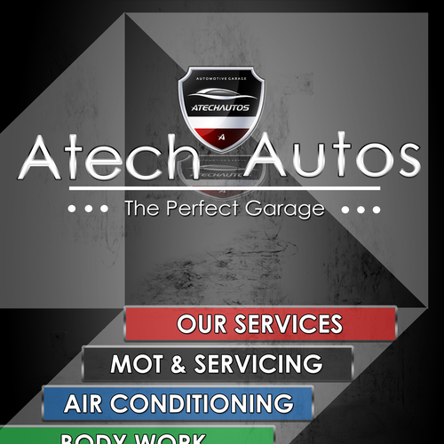 Leaflet for a garage repair business | Postcard, flyer or print contest