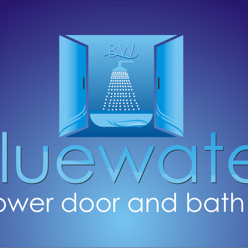 Blue Water Shower Door and Bath Co. needs a new logo | Logo design contest