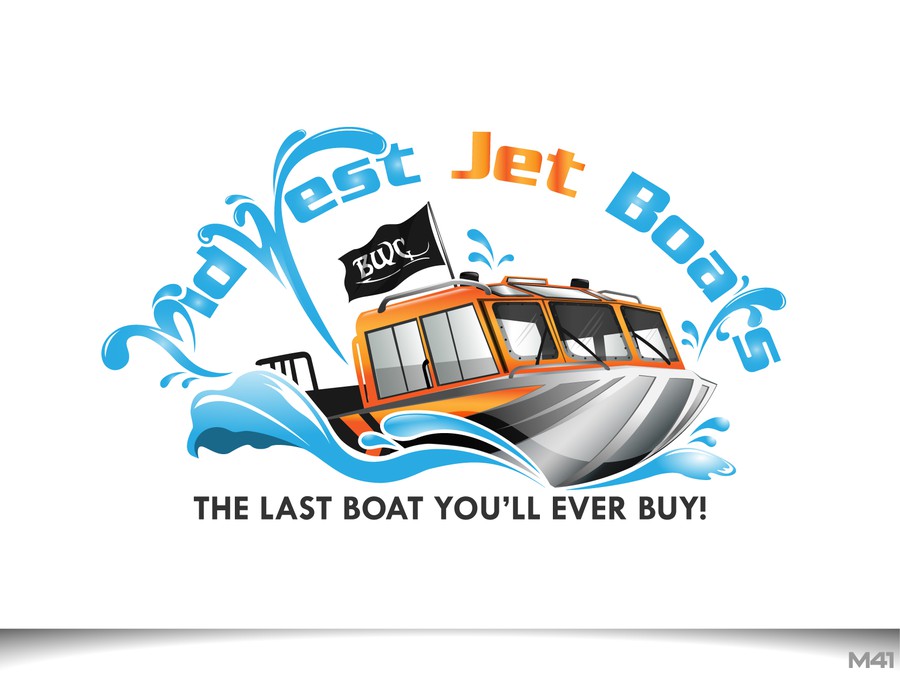 Midwest Jet Boats needs a new logo | Logo design contest