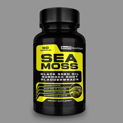 Designs | Concept Design For Supplement - Front Label | Product ...
