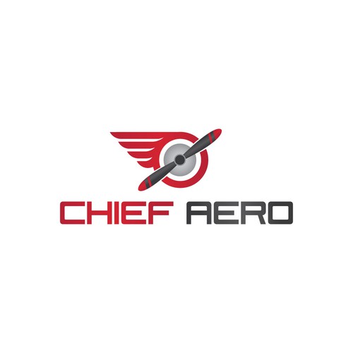 Create a nostaglic logo for an airport, Chief Aero. | Logo design contest