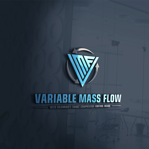 Designs | Falkonair Variable Mass Flow product logo design | Logo ...