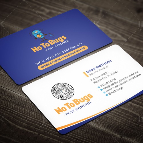 Designs | Create an eye catchy pest control business card for customers ...