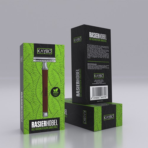 Designs | Design a premium safety razor package appealing to health ...
