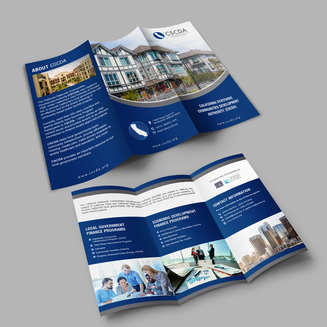 Need a brochure to hand out to thousands of California local ...