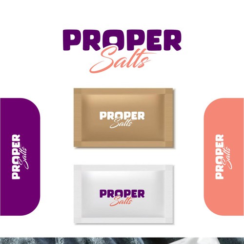 Designs | Proper Salts electrolyte hydration sachets | Logo & brand ...