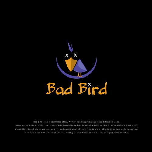 Designs | Bad Bird - eCommerce Logo | Logo design contest