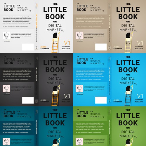 Design a Digital Marketing Book Cover | Book cover contest