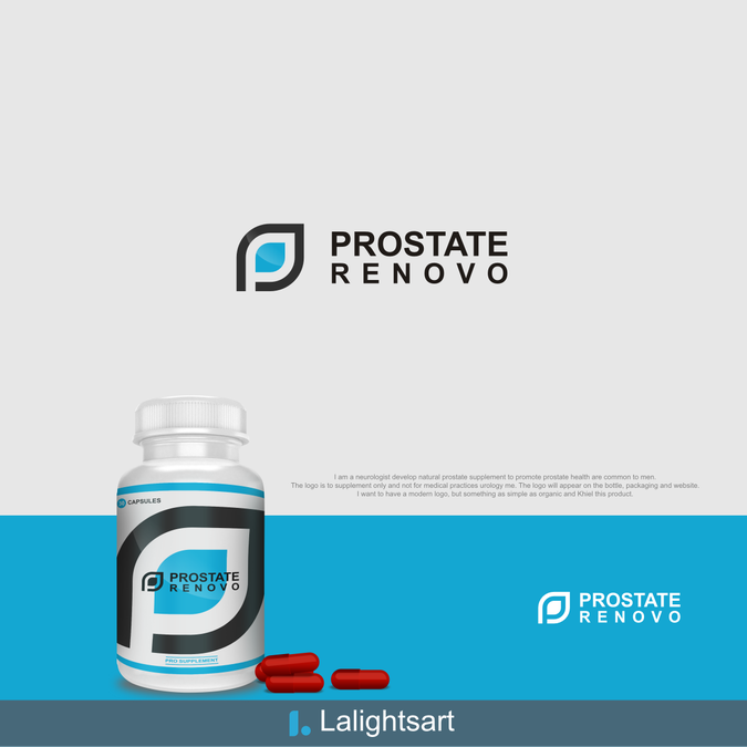 Create a logo for a natural prostate health supplement! | Logo design ...