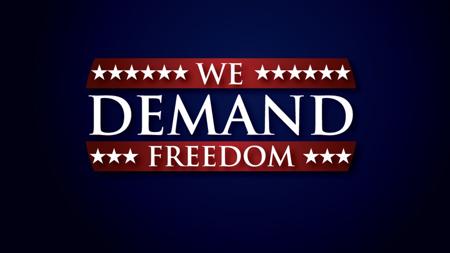 We Demand Freedom needs a new logo | Logo design contest