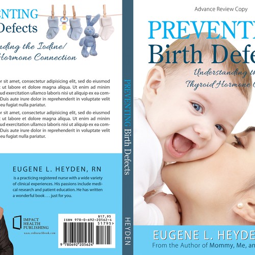 Designs | Create a baby health/wellness book cover about preventing ...