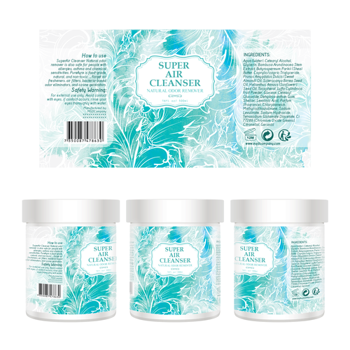 Air Freshener/ Odor Remover Label Design (*Product Name Changed ...