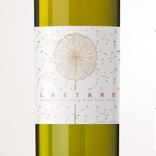 Label for a Prosecco Sparkling Wine | Product label contest
