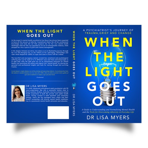 Designs | Design a book cover for a psychiatrist sharing a personal ...