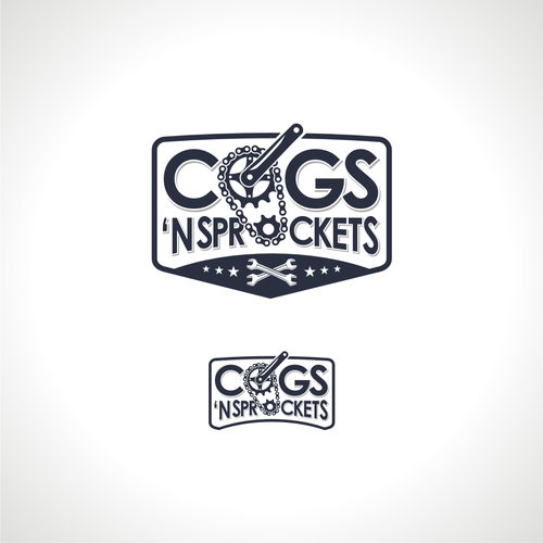 Create a classic logo design for Cogs 'n Sprockets Bicycle Shop | Logo ...