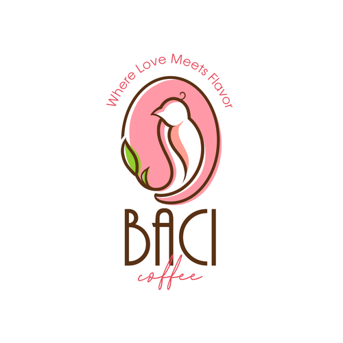 Designs | Baci Coffee Logo Design | Logo design contest