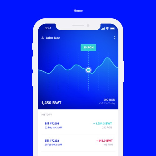 Design the Interface of a Simple Payment App | App design contest